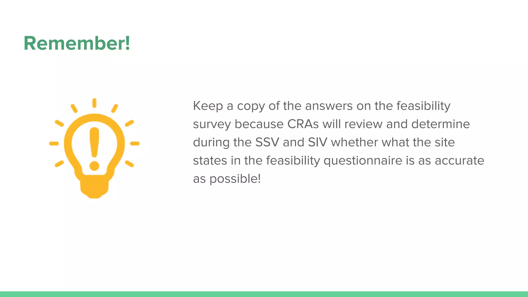An indepth look at feasibility questionnaires | PPTX