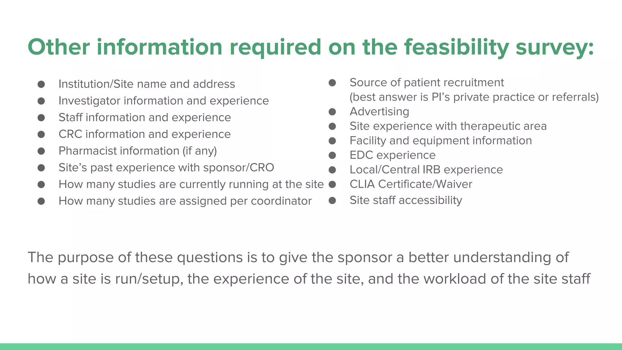 An indepth look at feasibility questionnaires | PPTX