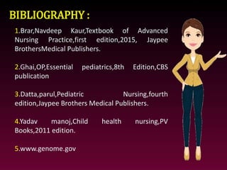 Genetic disorder | PPTX