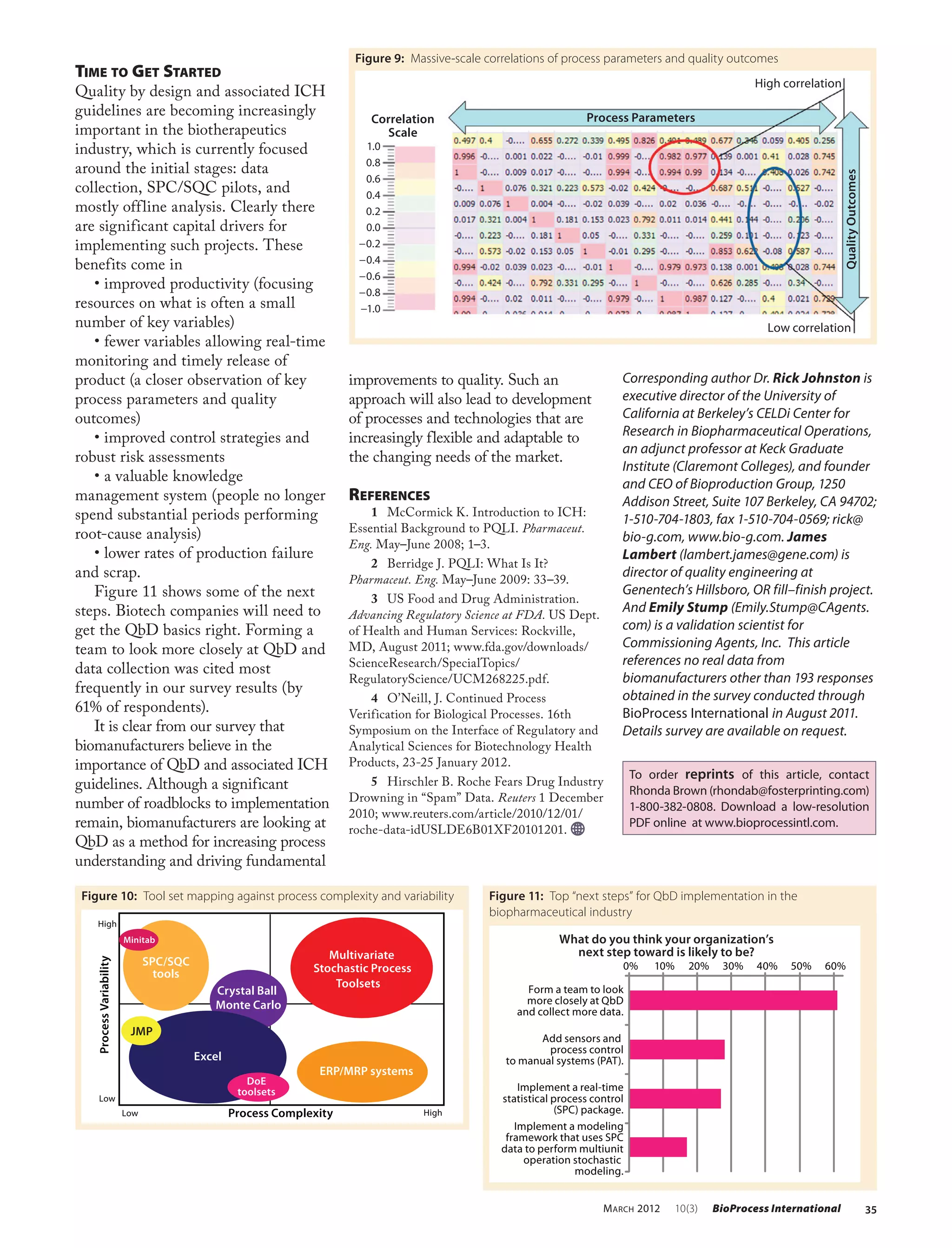 An industry perspective on qb d | PDF