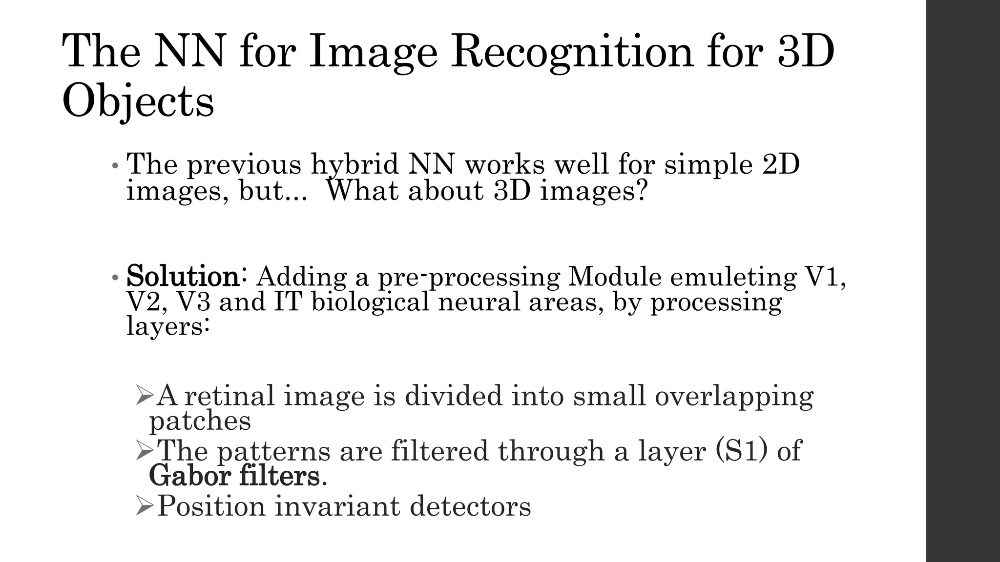 An Inferior Temporal Cortex Model Ppt