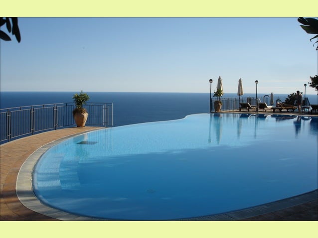 An infinity pool with a view on italy’s Amalfi Coast | PPT