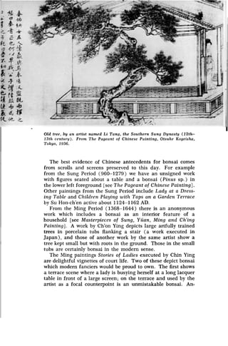 An informal history of bonsai | PDF