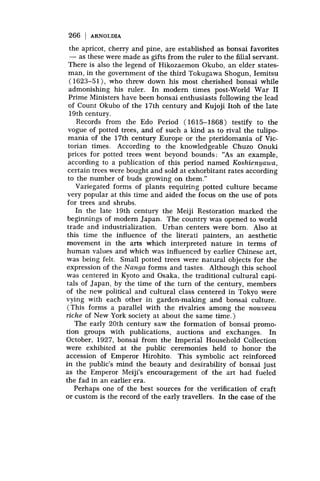 An informal history of bonsai | PDF