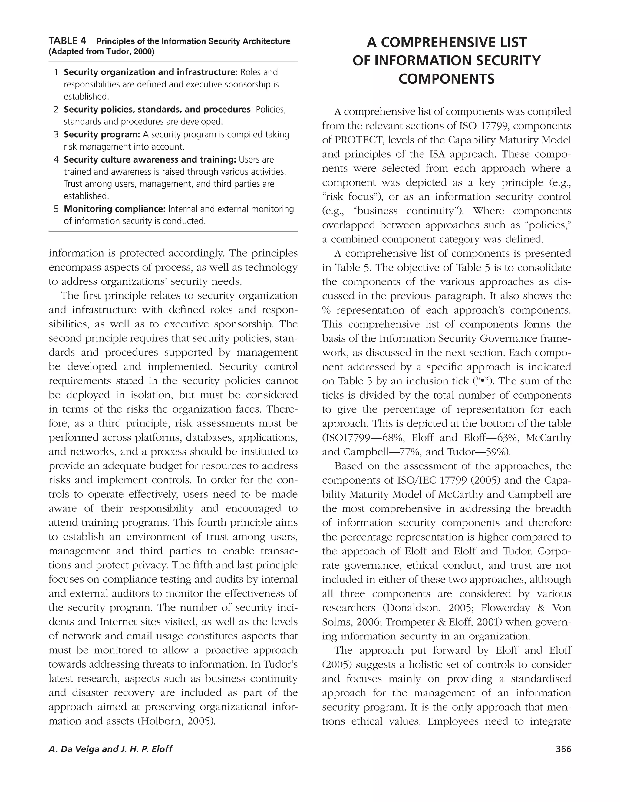 An information security governance framework | PDF
