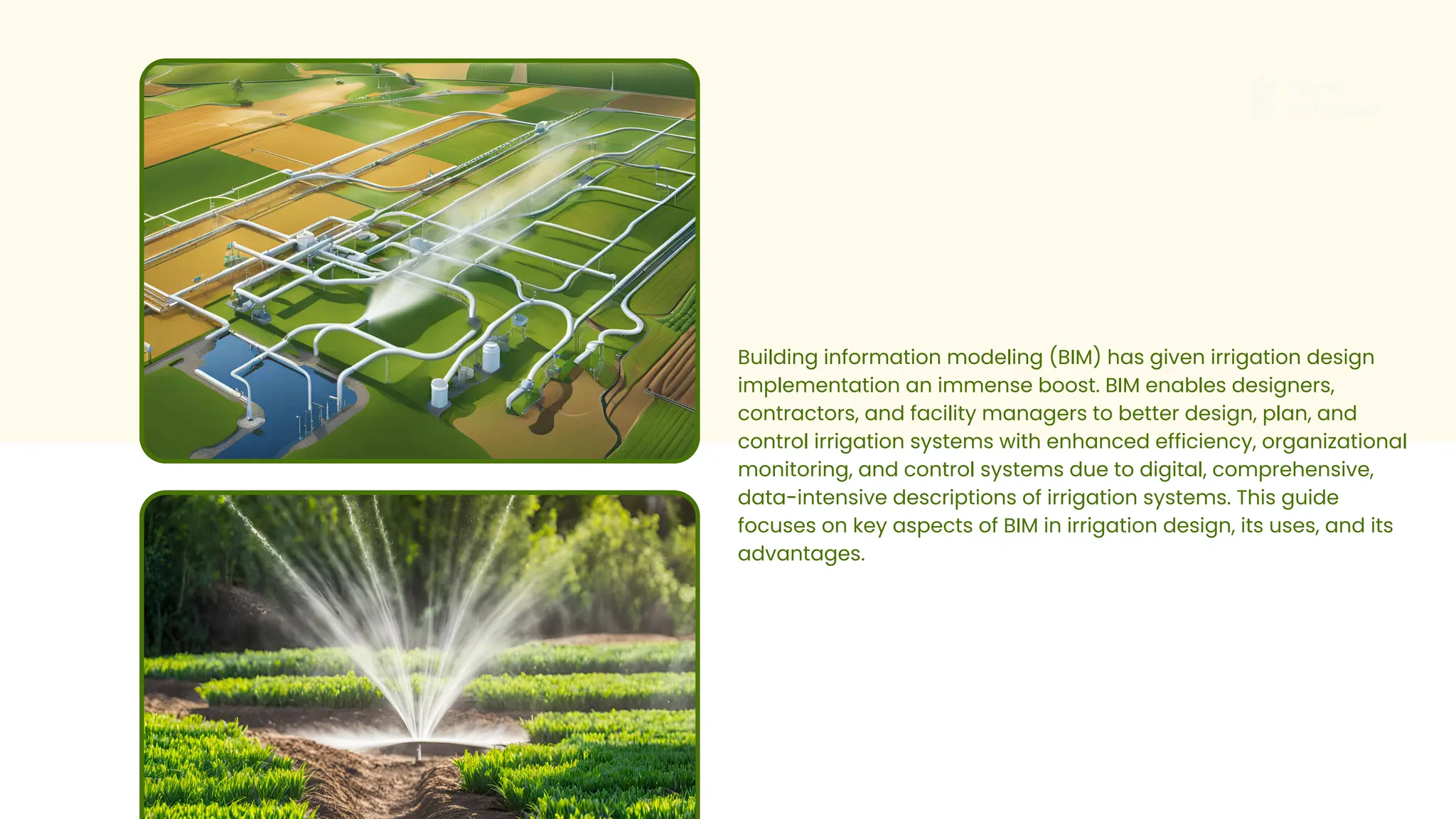 An Informative Guide to BIM Modeling in Irrigation Design | PDF