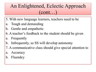 Applied linguistics "An informed approach" | PDF