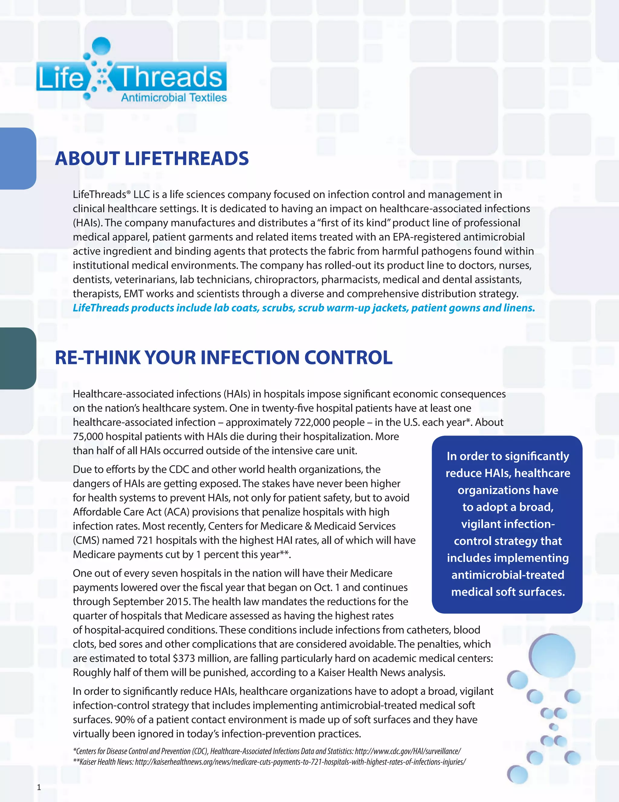 An Innovative Approach to Fighting Healthcare-associated Infections ...