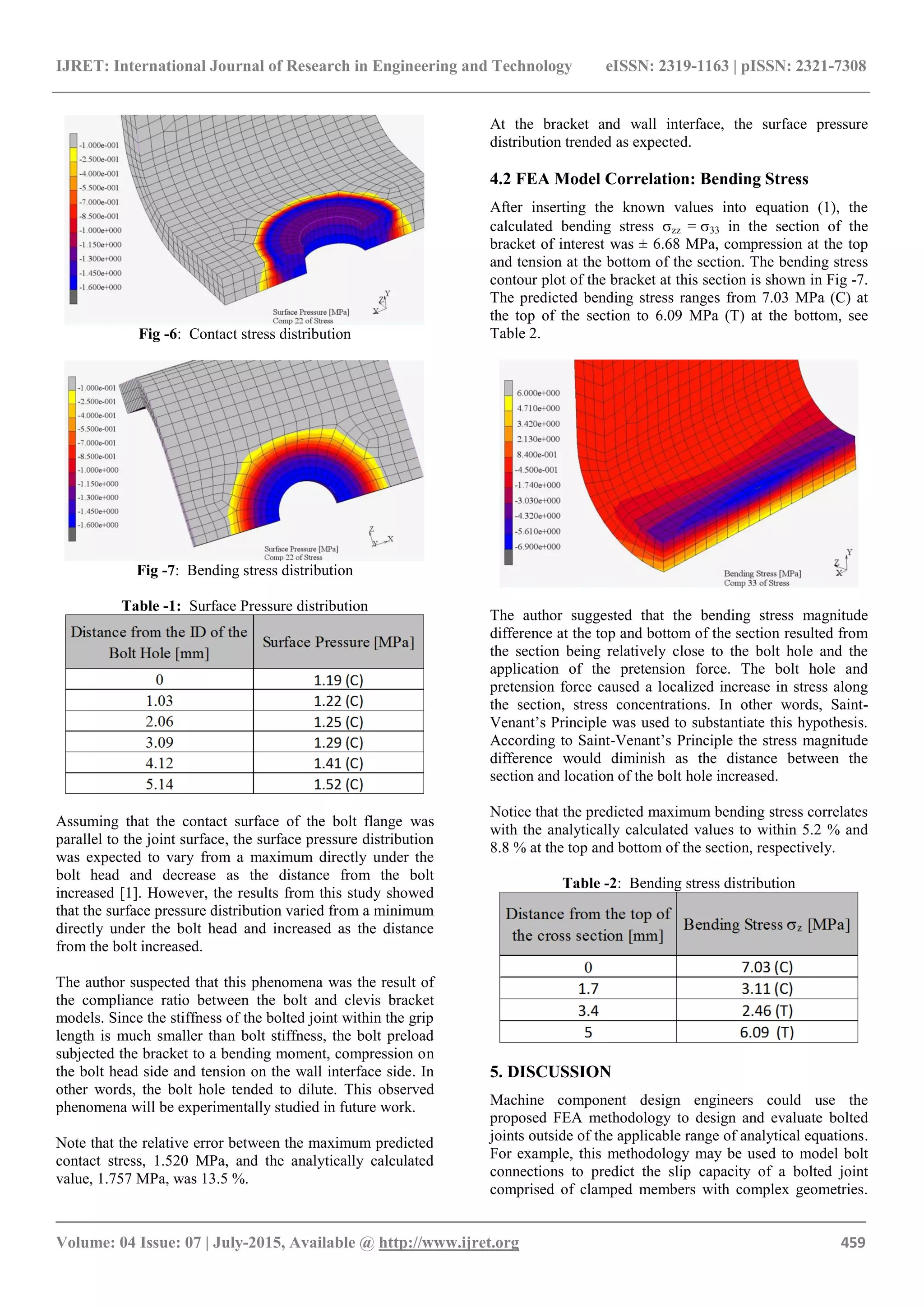 An innovative fea methodology for modeling fasteners | PDF