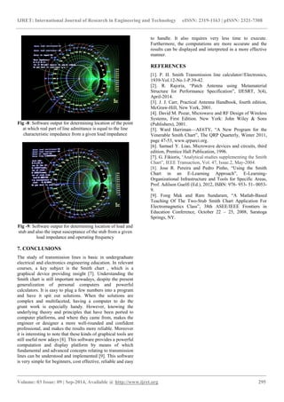 An innovative way for computerized smith chart generation and ...
