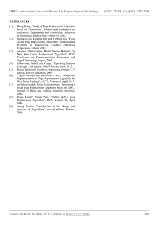 An input enhancement technique to maximize the performance of page ...