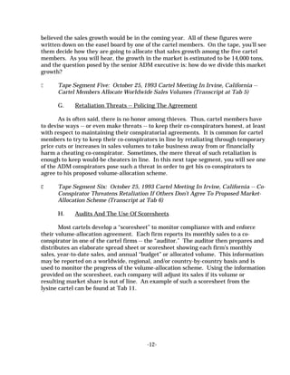 An inside look at a cartel at work common characteristics of ...