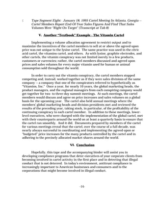An inside look at a cartel at work common characteristics of ...