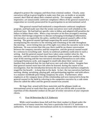An inside look at a cartel at work common characteristics of ...