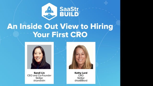An Inside Out View Into Hiring Your First CRO with Skilljar | PPT ...