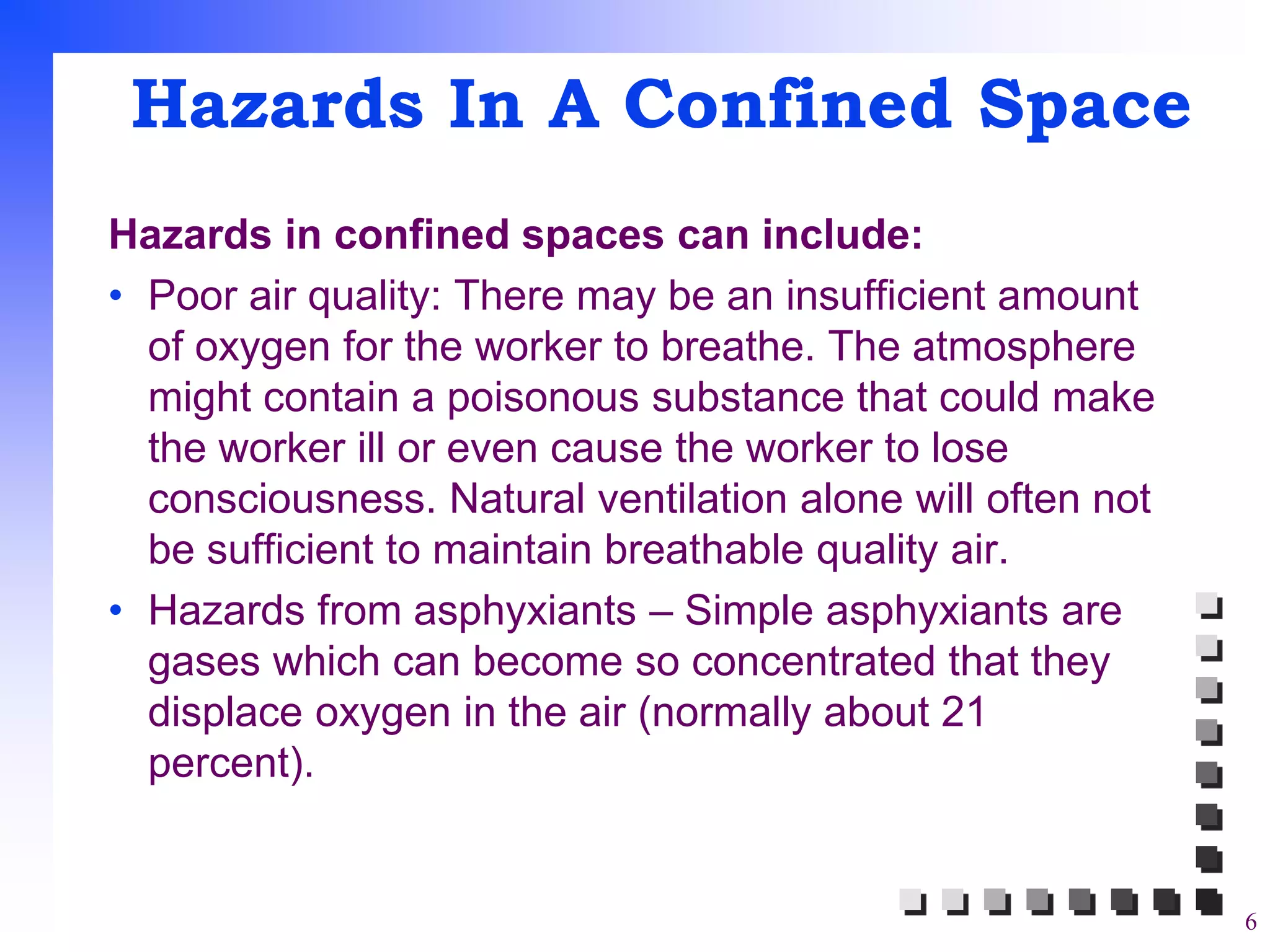 An insight into confined space entry | PDF
