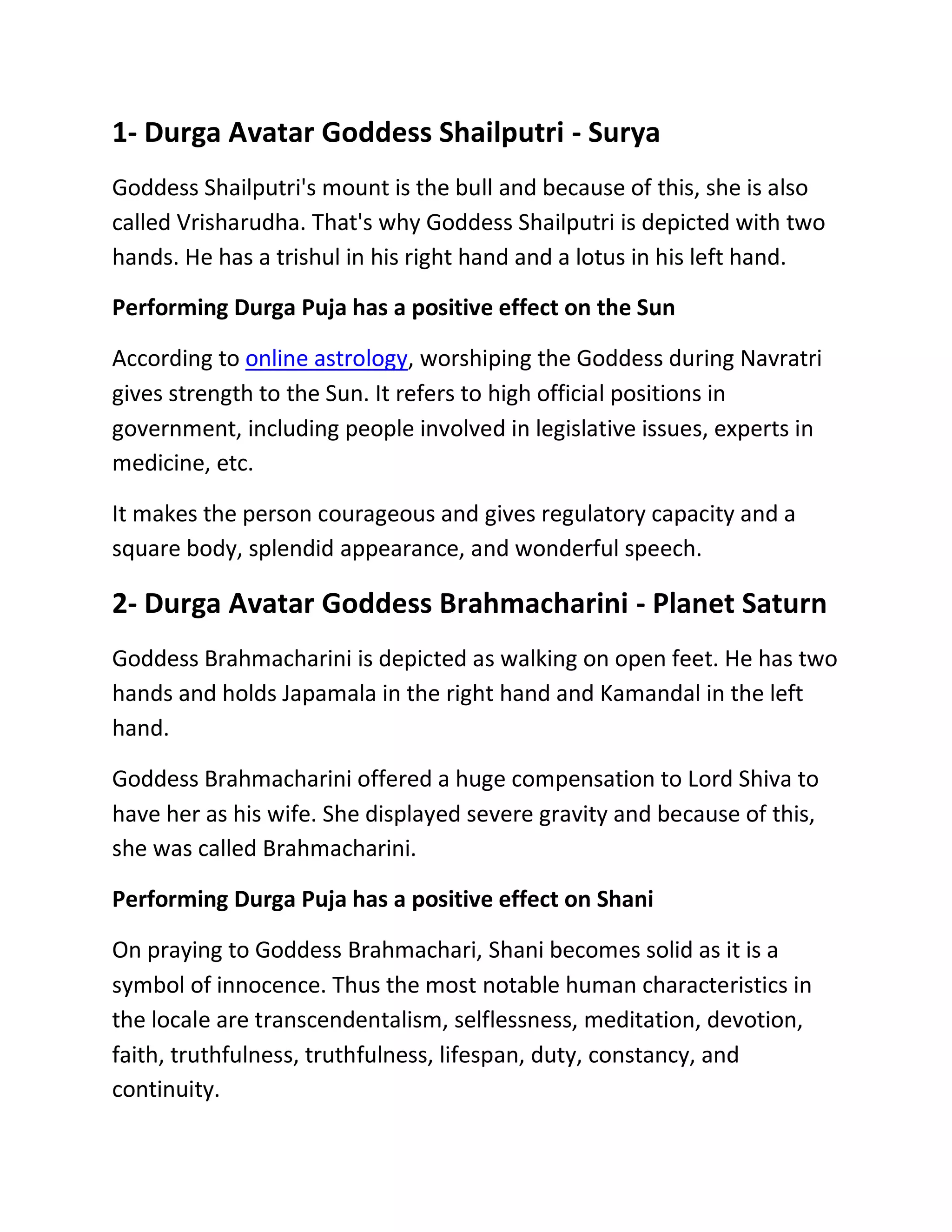 An insight into the fascinating significance of Durga and her planets.pdf