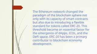 An Insight into the History, Applications, and Future Trends of ERC-20 Tokens.pptx