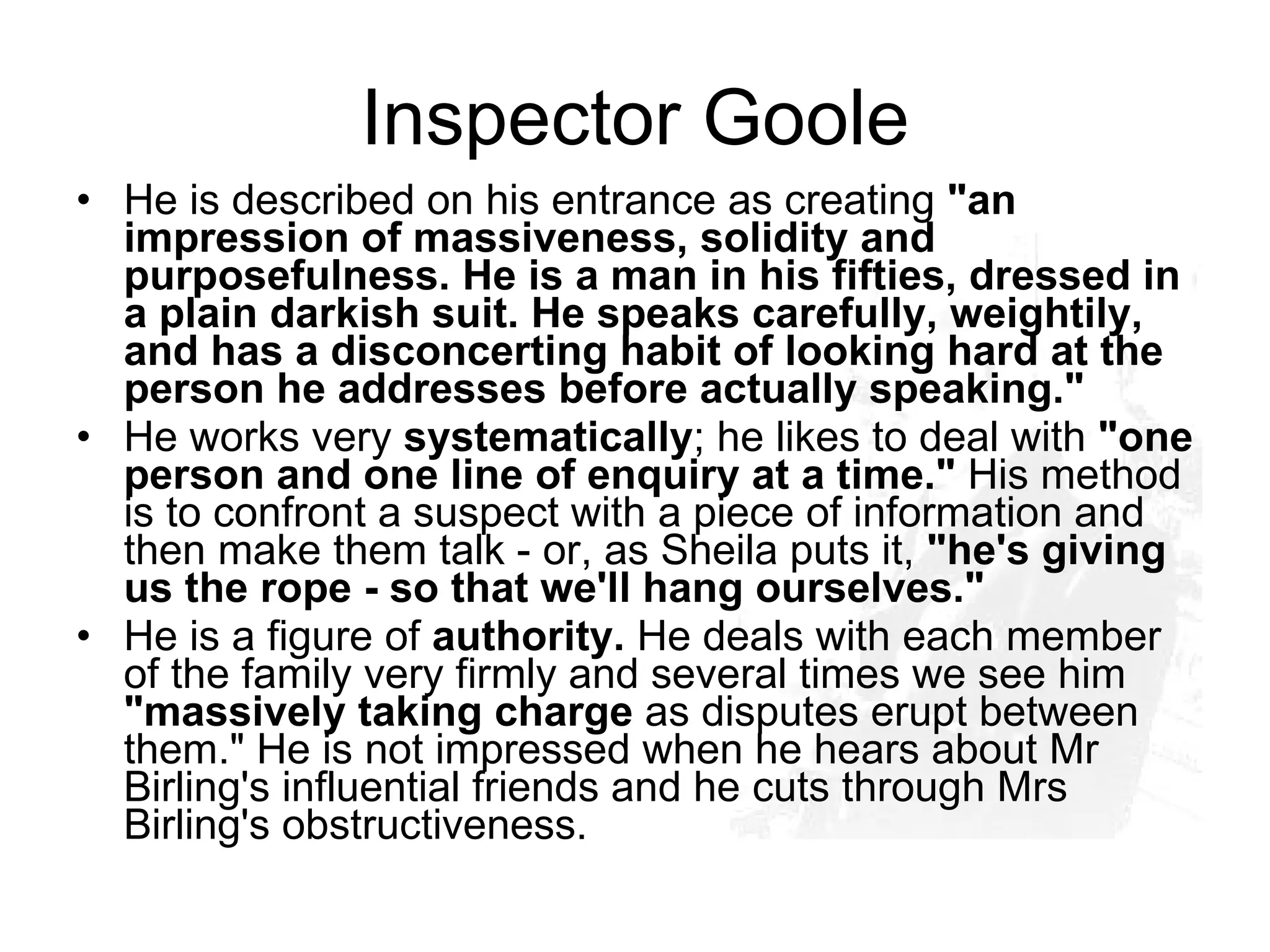 An Inspector Calls Revision | PPT