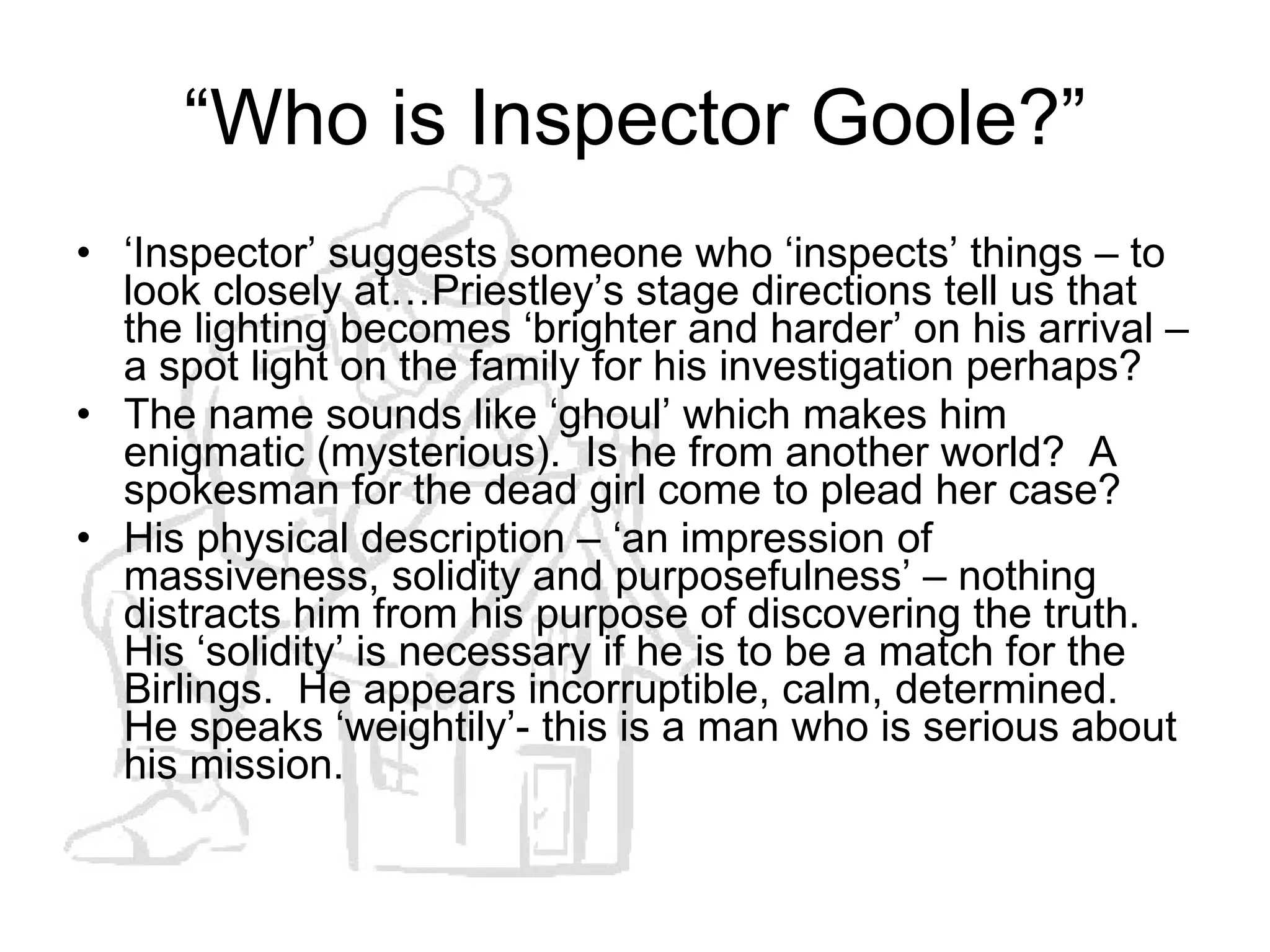 An Inspector Calls Revision | PPT