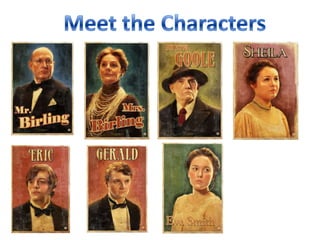 An Inspector Calls by J.B. Priestley - GCSE Exam Revision - Characters ...