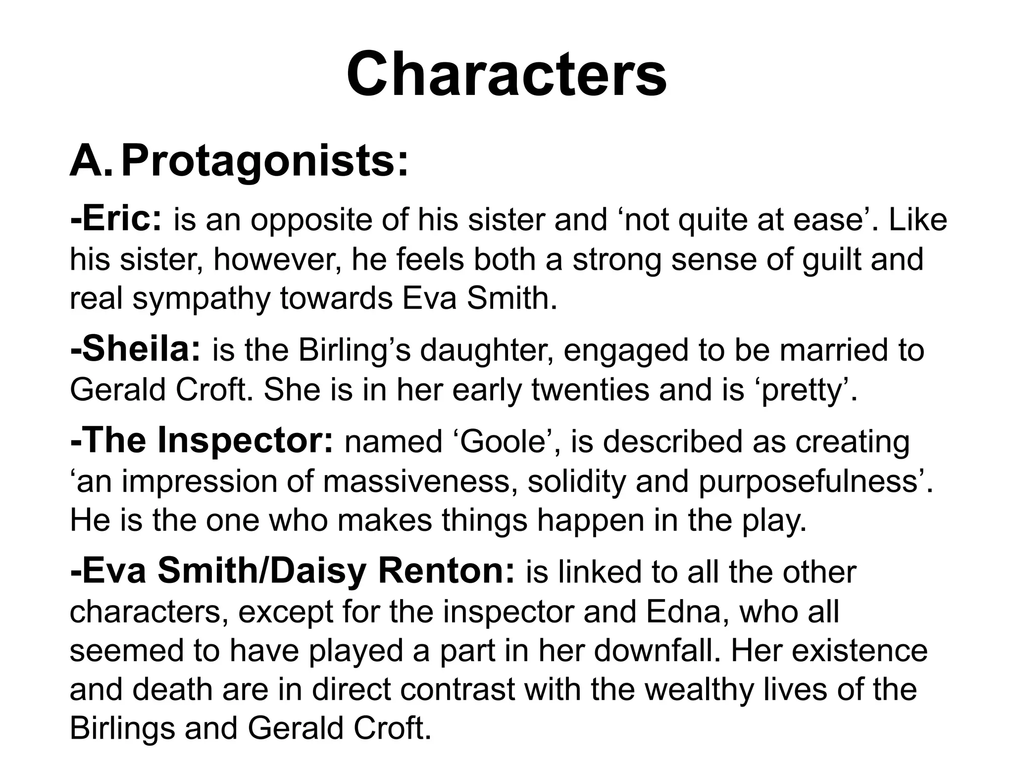 An inspector calls | PPTX