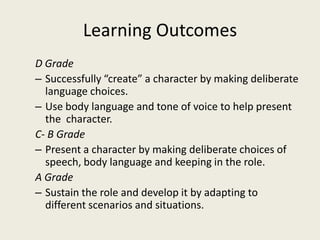 An inspector calls wjec speaking & listening-creating a monologue | PPTX