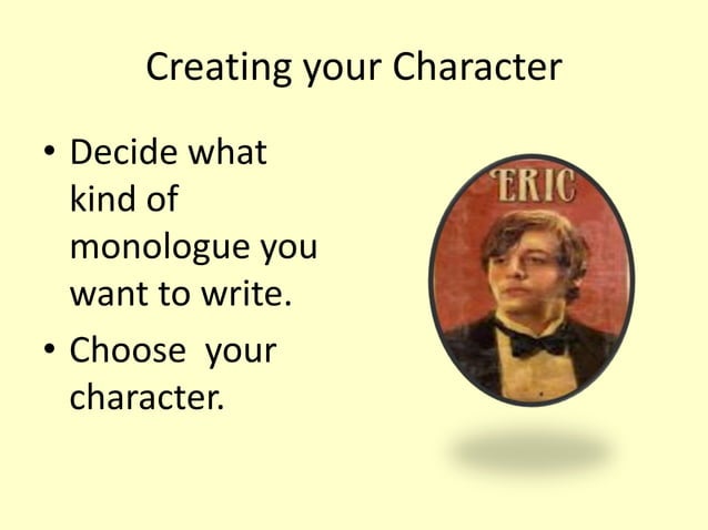 An inspector calls wjec speaking & listening-creating a monologue | PPT