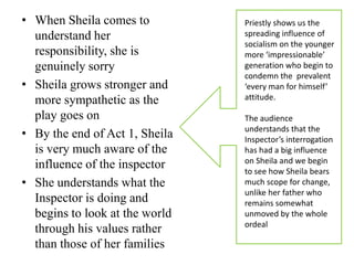 An inspector calls_birling_and_sheila | PPTX