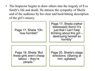 An inspector calls_birling_and_sheila | PPTX