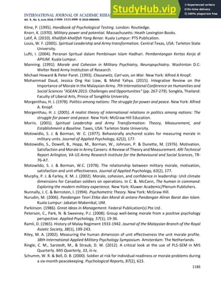 An Instrument For Measuring Morale Of Military Personnel In The ...