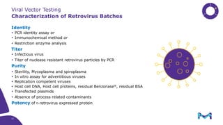 An Integrated Approach to Ensure Viral Vector and Gene Therapy ...