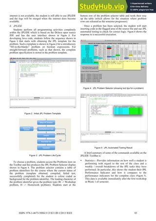 An Integrated Approach To Teaching Introductory Programming | PDF