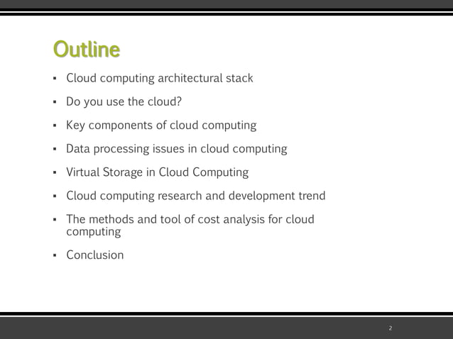An Integrated Cloud Computing Architectural Stack | PPTX | Cloud Computing | Internet