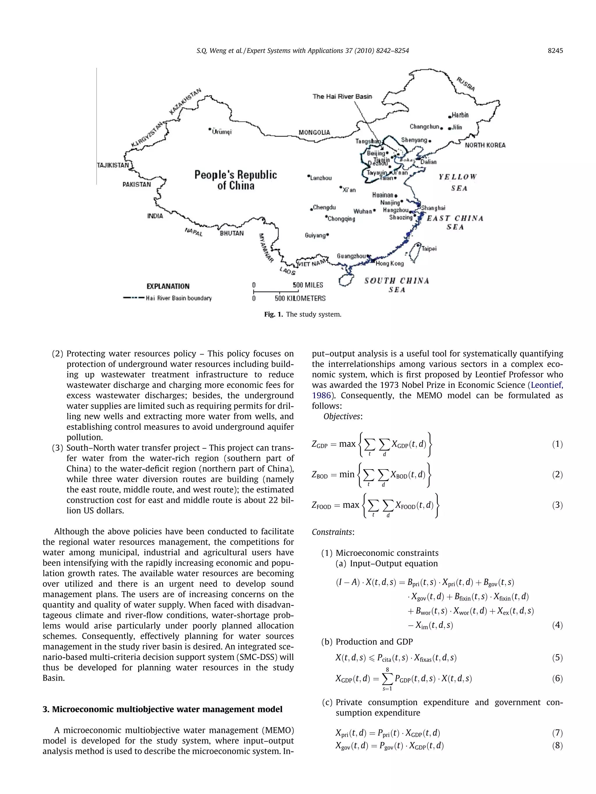 An Integrated Scenario Based Multi Criteria Decision Support System For
