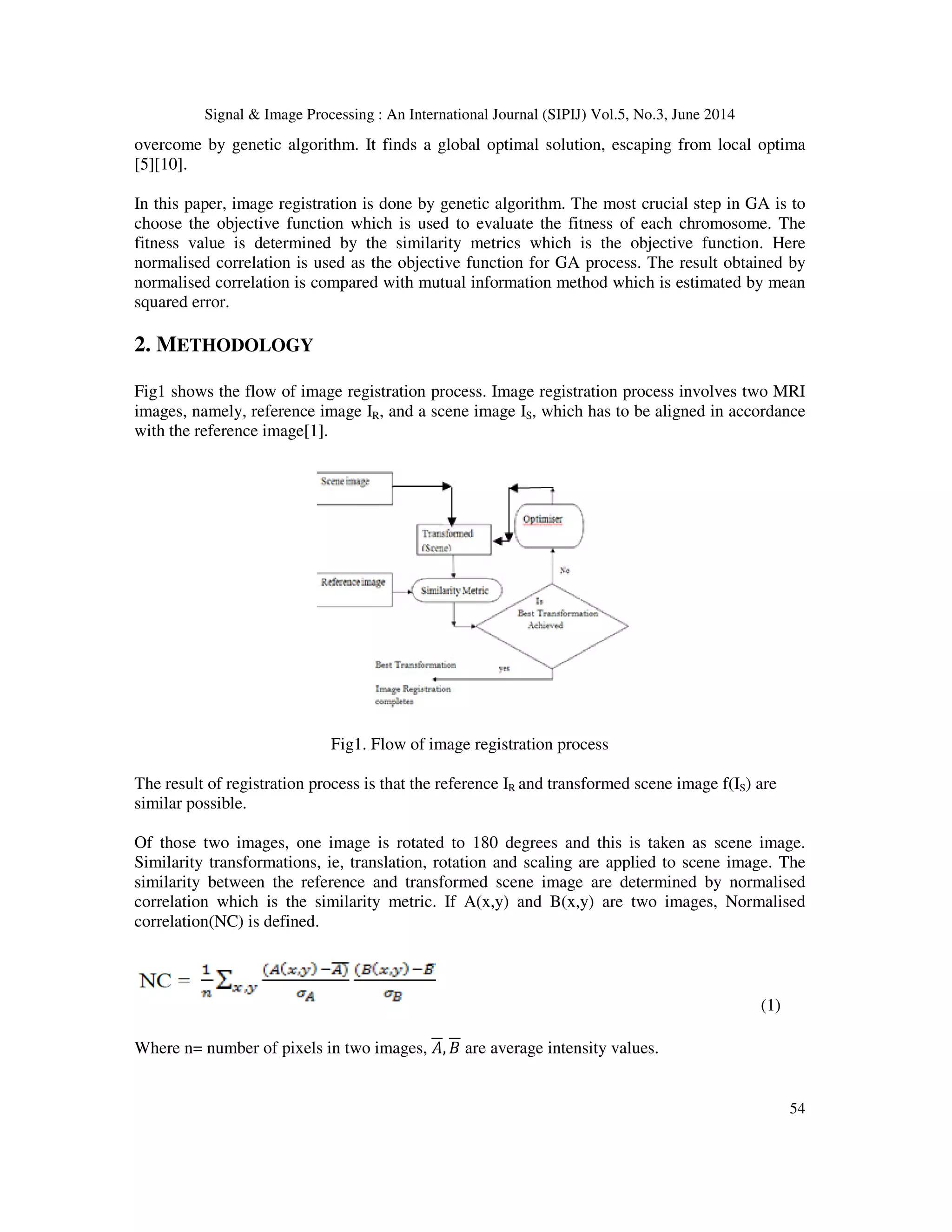 An intensity based medical image registration using genetic algorithm | PDF | Genetics | Science