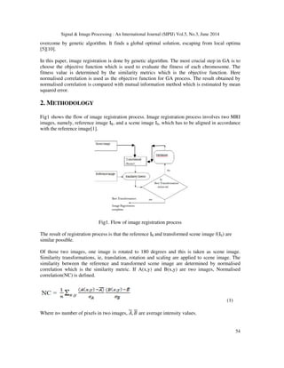 An intensity based medical image registration using genetic algorithm | PDF | Genetics | Science