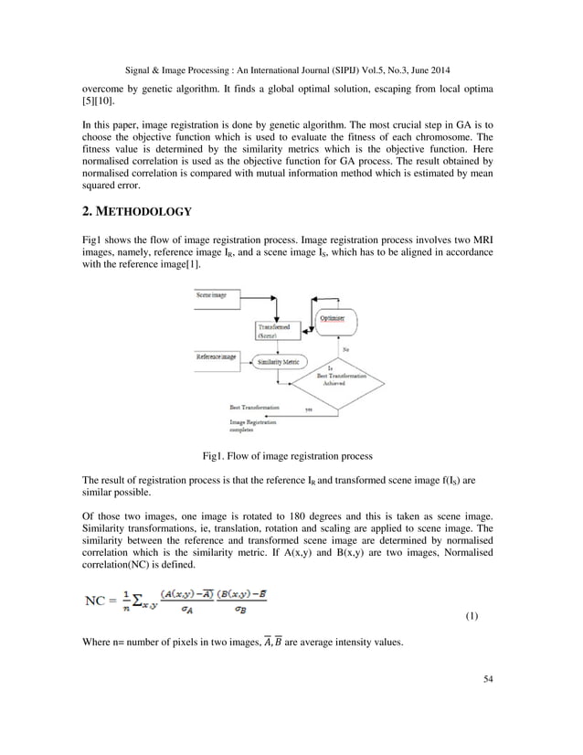 An intensity based medical image registration using genetic algorithm | PDF | Genetics | Science