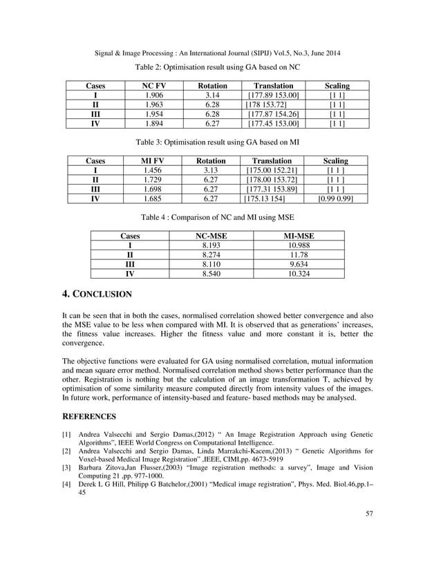 An intensity based medical image registration using genetic algorithm | PDF | Genetics | Science