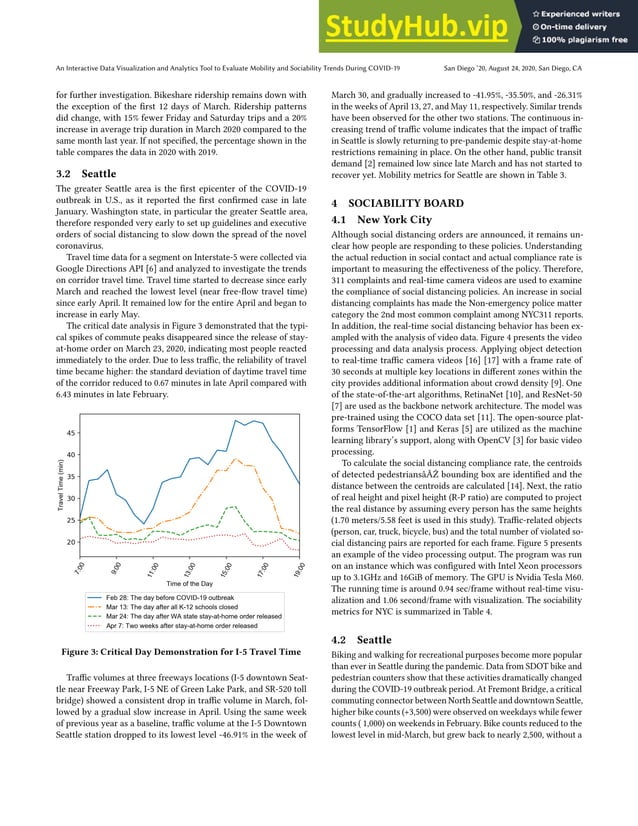 An Interactive Data Visualization And Analytics Tool To Evaluate Mobility And Sociability Trends ...
