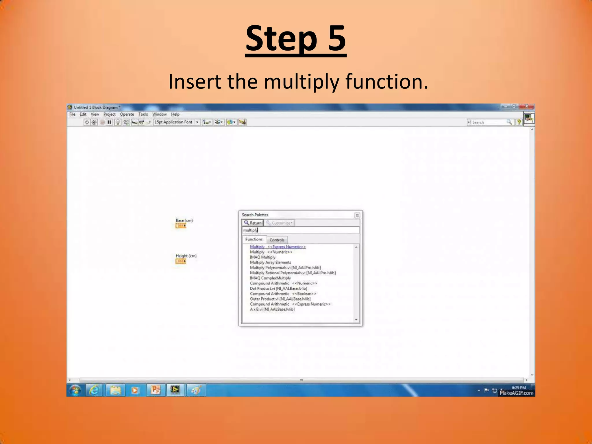 An Interactive Guide to Creating a Simple LabVIEW Program | PPT