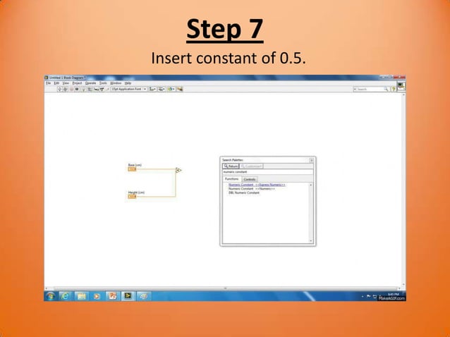 An Interactive Guide to Creating a Simple LabVIEW Program | PPT