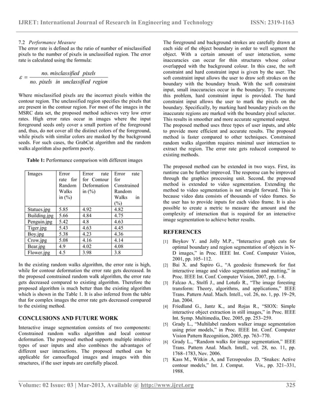 An interactive image segmentation using multiple user input’s | PDF | Photo Editing Software ...