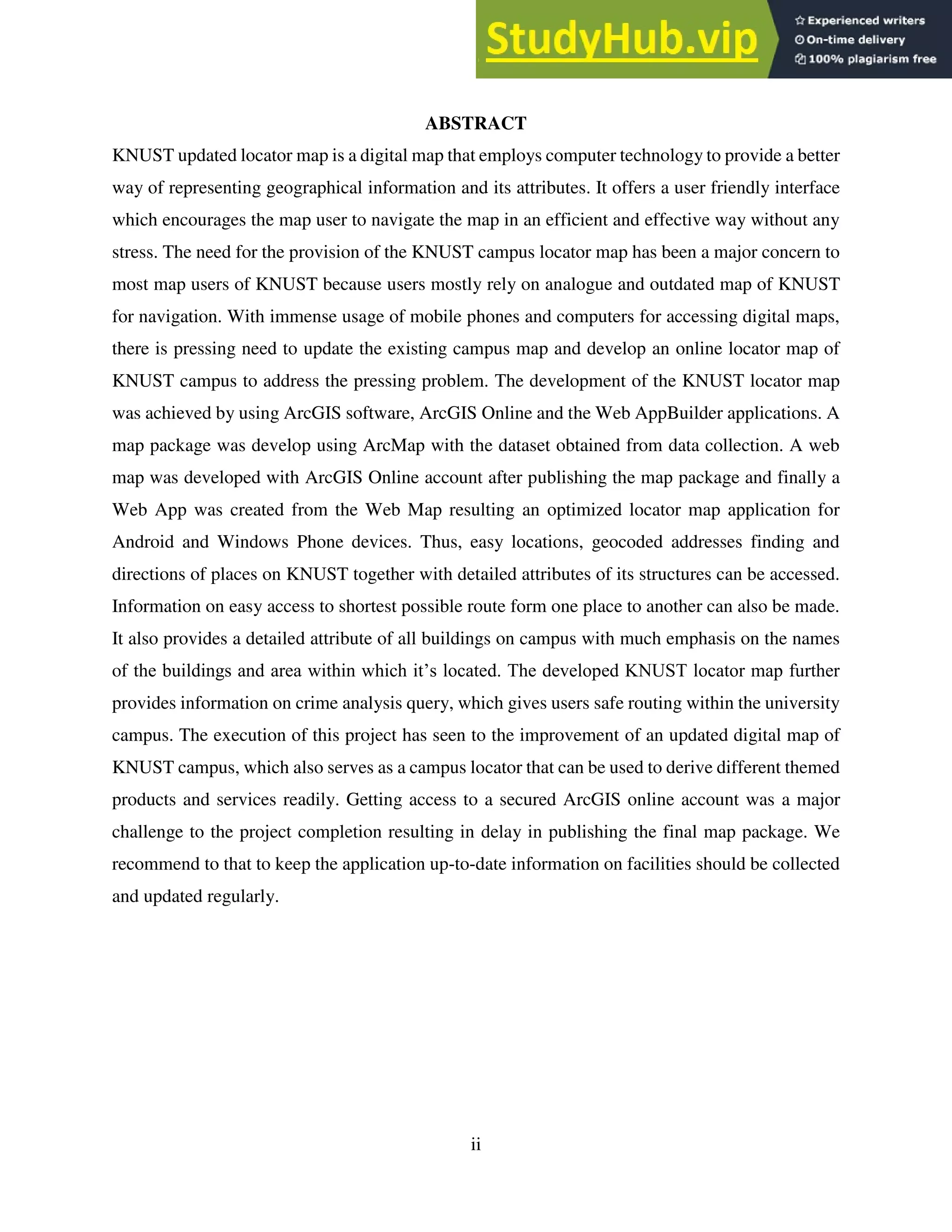 An Interactive Map Locator | PDF