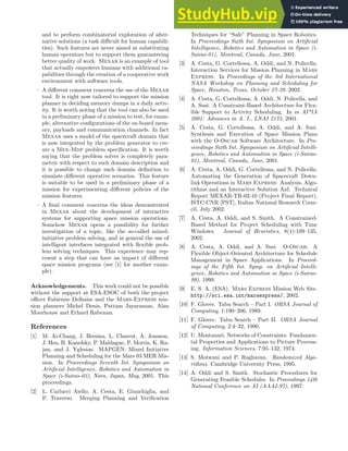 An Interactive Problem Solving Tool For Mission Planning | PDF