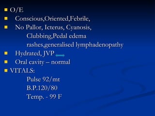 A Case of Poncet's Disease | PPT