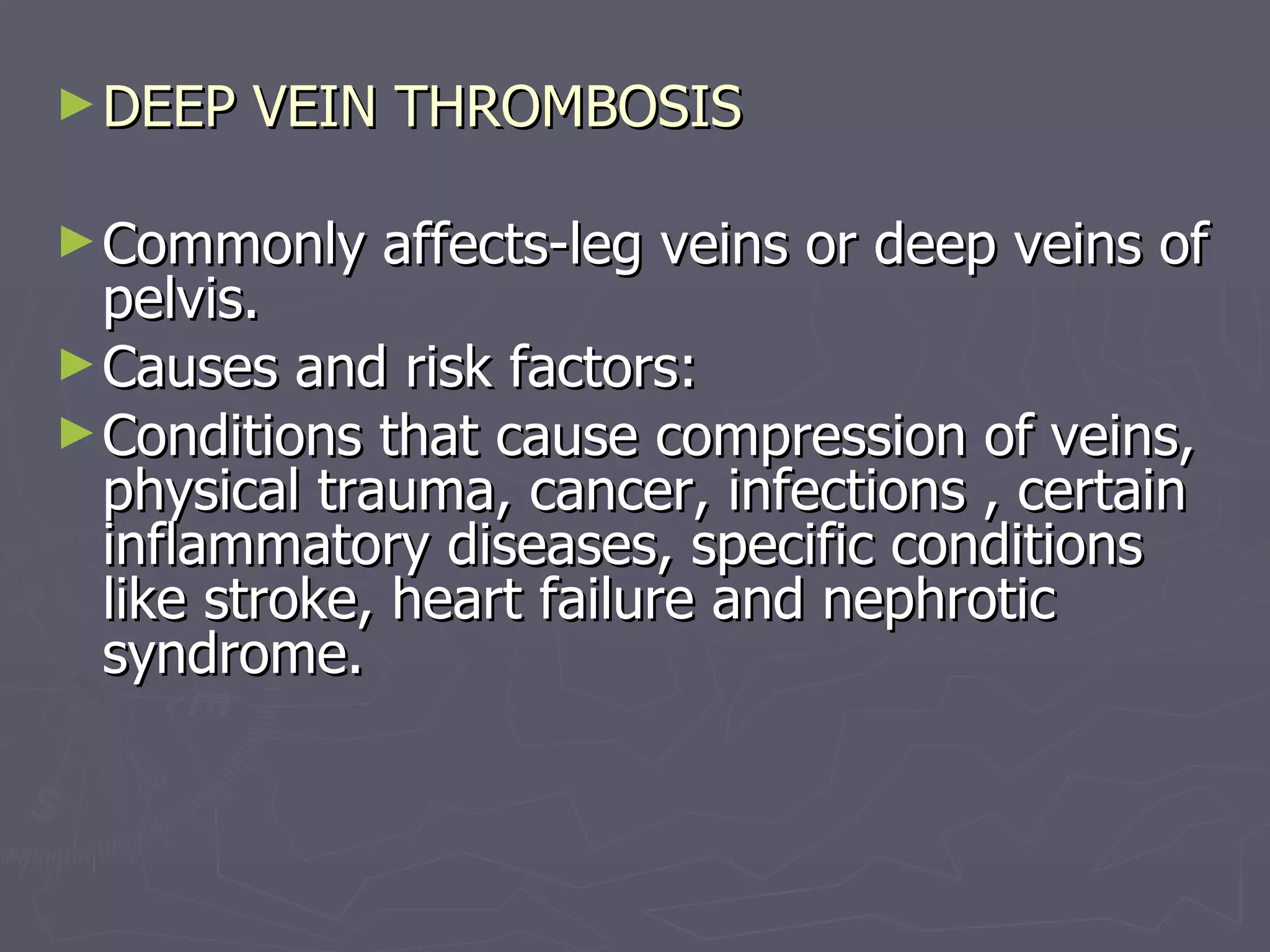 A Case of DVT for Discussion | PPT