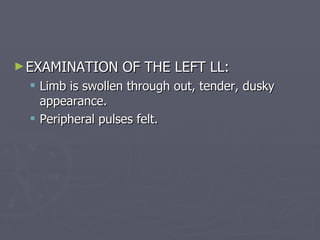 A Case of DVT for Discussion | PPT