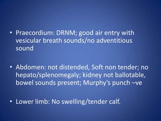 An interesting fever | PPTX