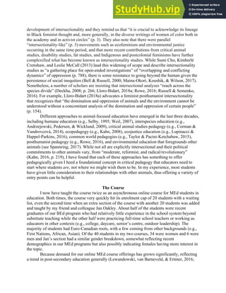 An Intersectional Approach To Teaching And Learning About Humans And ...